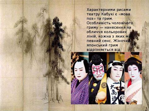 Театр Кабукі - презентация, доклад, проект скачать
