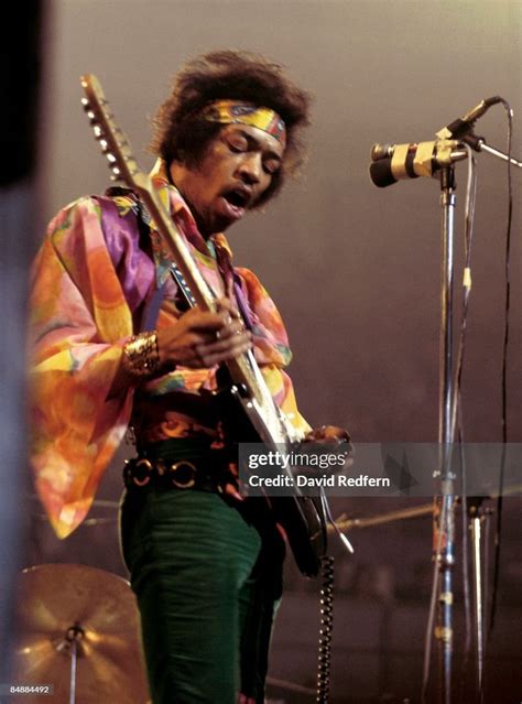 American Rock Guitarist And Singer Jimi Hendrix Performs Live On News Photo Getty Images