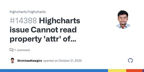 Highcharts Issue Cannot Read Property Attr Of Undefined · Issue 14388 · Highchartshighcharts