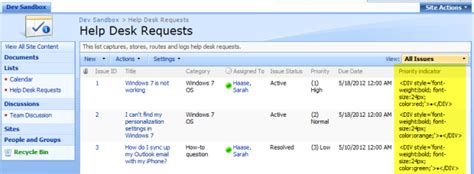 Using Calculated Columns To Add Color Coding To Your Sharepoint Lists Sarah Haase
