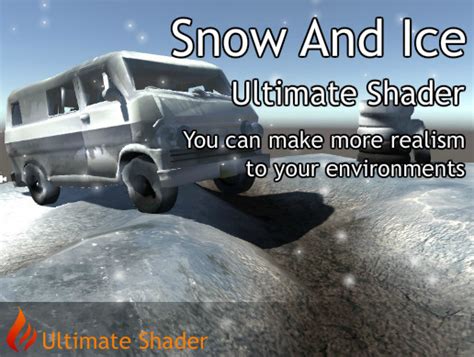 snow and ice ultimate shader 도구 unity asset store