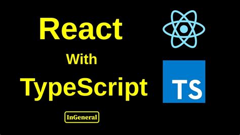 113 React With Typescript Introduction Youtube