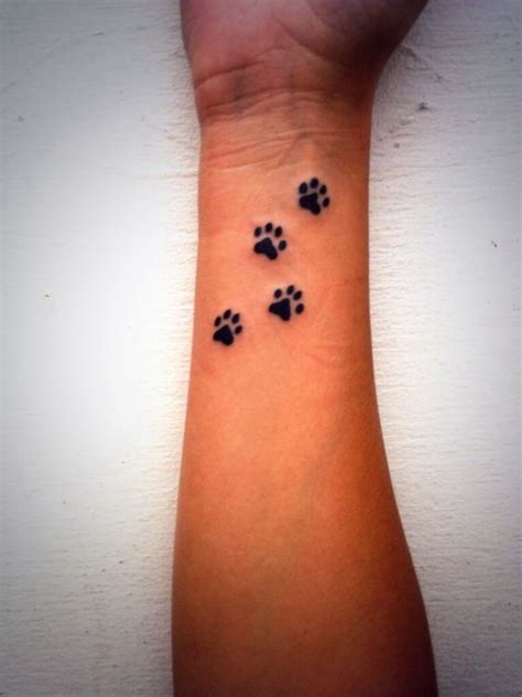 The 80 Cutest Paw Print Tattoos Ever Artofit