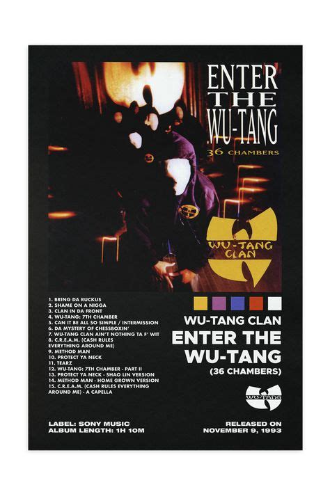 Wu Tang Clan Album Covers