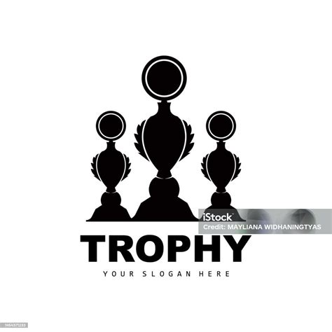 챔피언십 트로피 로고 챔피언 상 수상자 트로피 디자인 벡터 아이콘 템플릿 1위에 대한 스톡 벡터 아트 및 기타 이미지 1위 Championship 경쟁 Istock