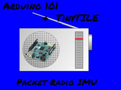 arduino 101 packet radio imu