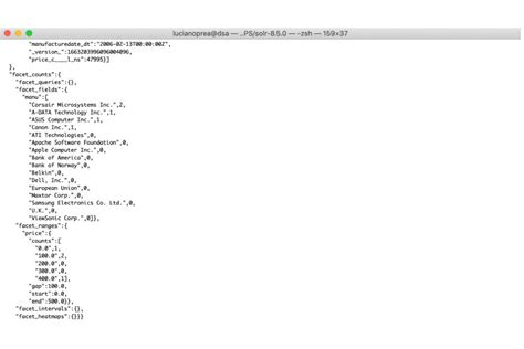 Solr 8 Facet Query Hands On Example Distributed Systems Authority
