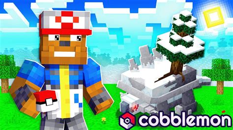 Catching The Rarest Torterra In Minecraft Cobblemon Island Smp Youtube