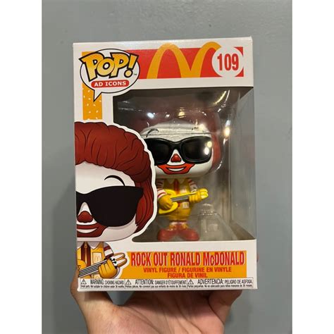 Mcdonalds Funko Pop Rock Out Ronald Mcdonald Funko Pop Shopee Philippines