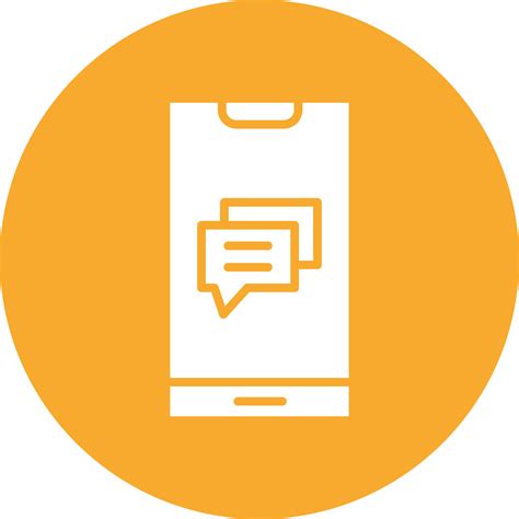 Mobile Message Vector Icon Design Illustration 32827534 Vector Art At Vecteezy