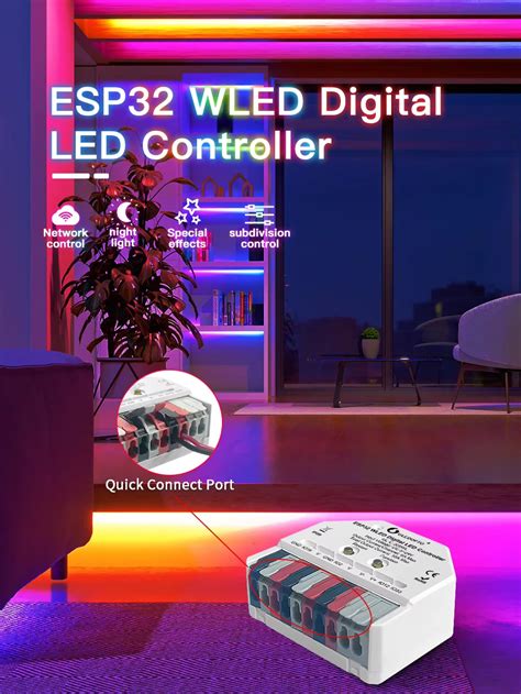 Esp32 Mini Wled Smart Controller Maker Store Pty Ltd