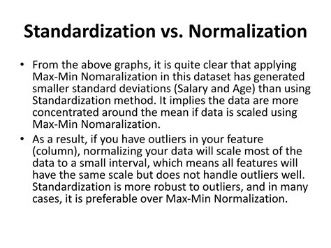 Data Transformation Standardization And Normalization Ppmpptx