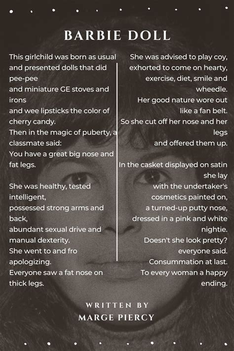 Verbal Irony In Barbie Doll Poem