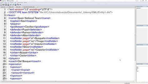 Curso Tutorial Práctico De Xml Crea Y Valida Documentos Xml Chepe Tutos