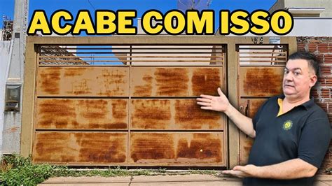 Como Não Deixar O Portão Enferrujar GANHE DINHEIRO RESOLVENDO ESSE