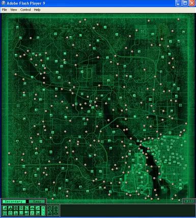 Fallout 3 Map With All Locations Revealed Fallout 3 Locations