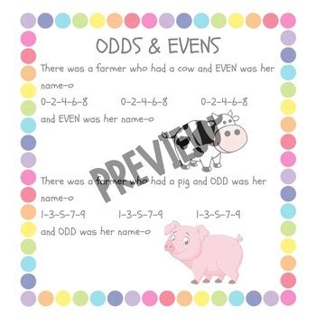 ODD And EVEN Song For Counting By Cieros Superheros TPT