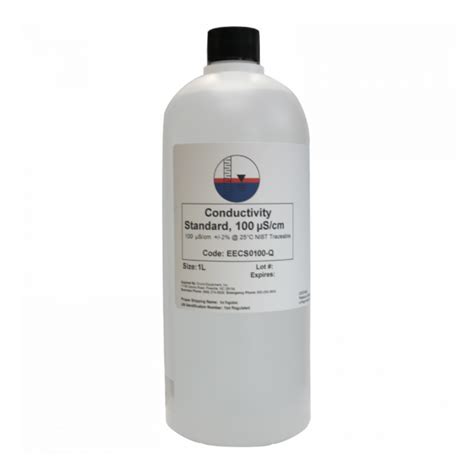 100 µscm Conductivity Solution Enviro Equipment Inc