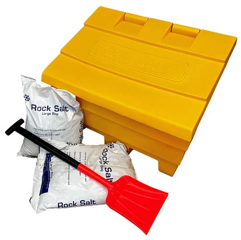 Grit Bin 6 Cu Ft Coloured Plus Winter Pack Impbins