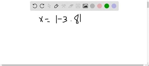Solved In Exercises 1 38 Solve The Equation X 3
