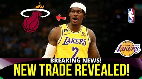 Nba Was Surprised Lakers Make Deal With The Miami Heat Jarred