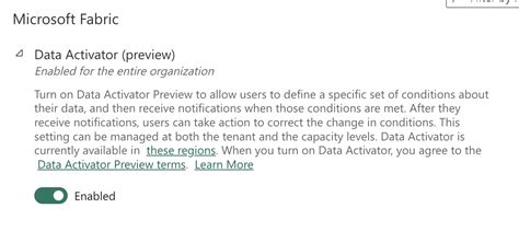 Solved Data Activator Is Not Visible Microsoft Fabric Community
