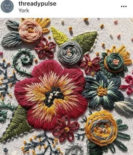 Вышивка, идеи из ниток | Узоры для ручной вышивки, Эскизы ручной ...