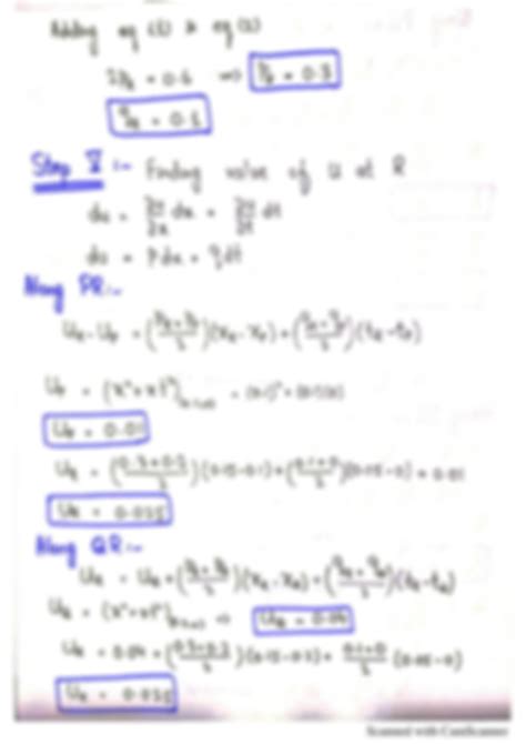 SOLUTION Numerical Solution Of Hyperbolic Defferential Equation Studypool