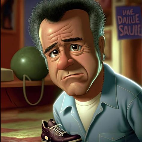 Paulie Walnuts Tony Sirico Digital Art By William Ernst Fine Art