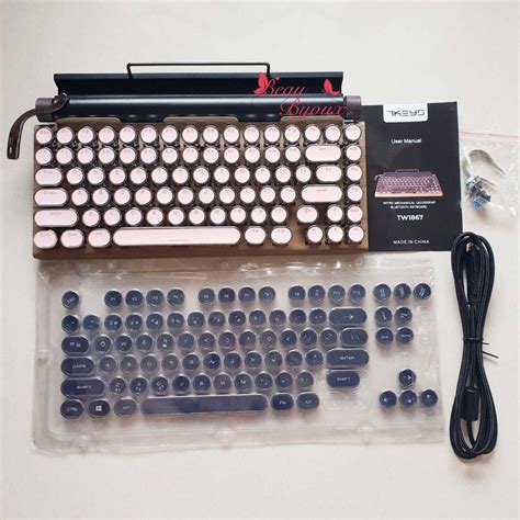 Retro Mechanical Keyboard Quickswap Bluetooth TW Elektronik Komputer Lainnya Di Carousell