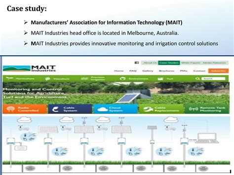 Iot Based Smart Irrigation System Pptx