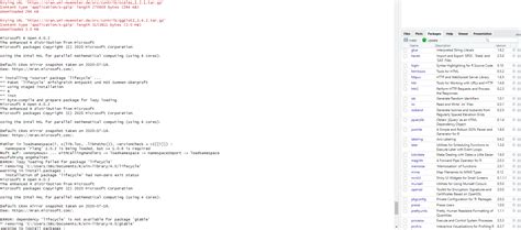 rtools are not implimented after installing general posit community