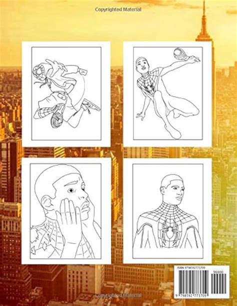 Coloring Sheet Spider Man Into The Spider Verse Coloring Pages