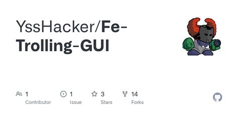 Fe Trolling GUI Mainscript2 At Main YssHacker Fe Trolling GUI GitHub
