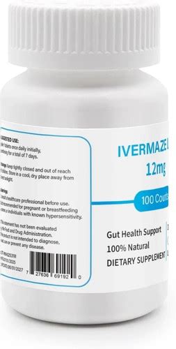 1 5pc Ivermet Tablets 12 Mg 100 Tablets 99 Purity Digestive Supplement
