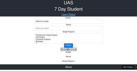 React Native Progress Steps Examples Codesandbox