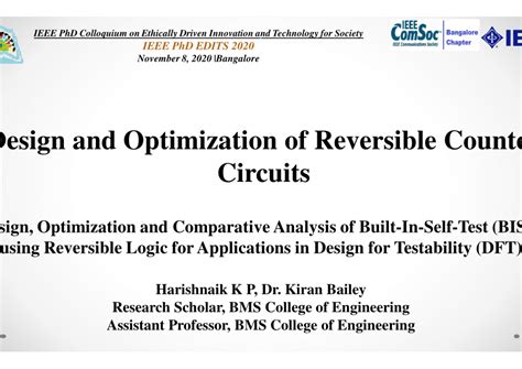 PDF Design And Optimization Of Reversible Counter Circuits