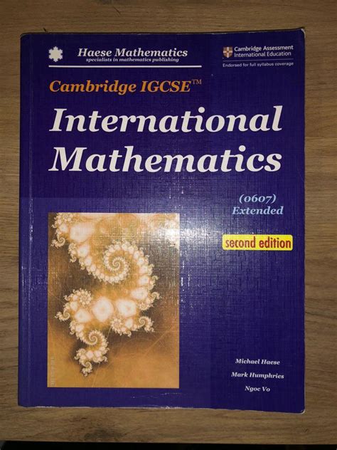 Igcse Extended Maths Textbook Hobbies And Toys Books And Magazines Assessment Books On Carousell