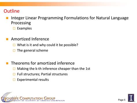 Ppt Amortized Integer Linear Programming Inference Powerpoint