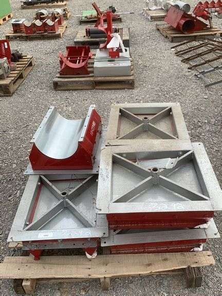 7 Unused Hutchinson Center Grain Bin Well Sump Assemblies Witcher Farms Inc