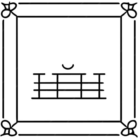 Premium Vector Cute Frame Icon