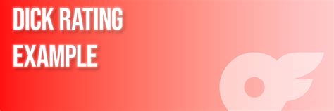 Dick Rating Example Divafluence