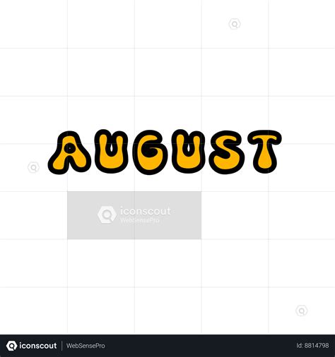 August Animation By Websensepro Lottiefiles