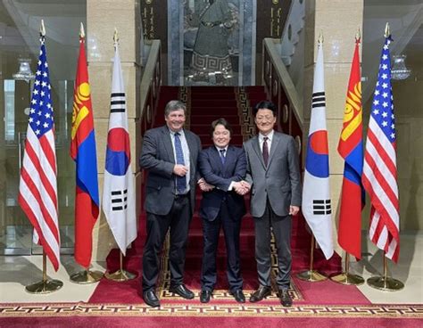 Estados Unidos Mongolia Y Corea Del Sur Celebran Reunión Trilateral Sobre Corea Del Norte