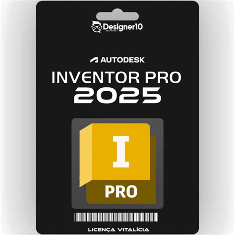 Autodesk Inventor Pro Licença Vitalícia Designer
