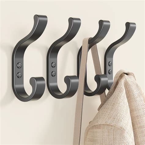 Coat Hanger Hooks Wall Mount Metal Wall Hooks For Hanging Heavy Duty