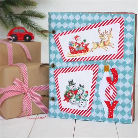 Семейный новогодний фотоальбом Скрапбукингом я никогда не увлекалась но очень хотелось сделать