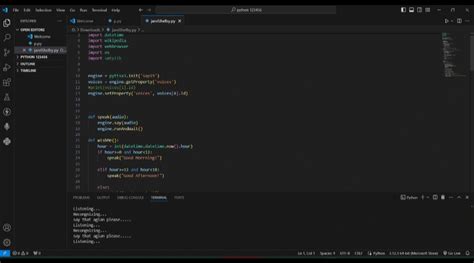 i made a simple python program called jarvis gohil divyesh posted on the topic linkedin