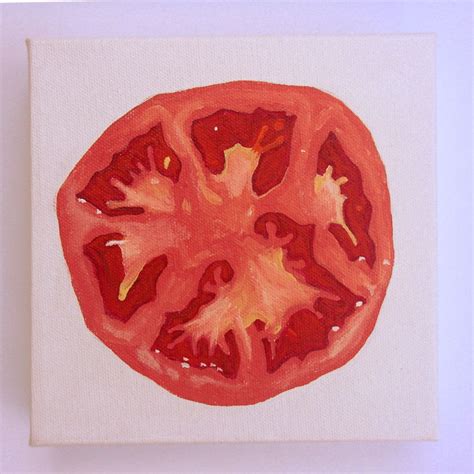 Tomato Slice Drawing At Explore Collection Of
