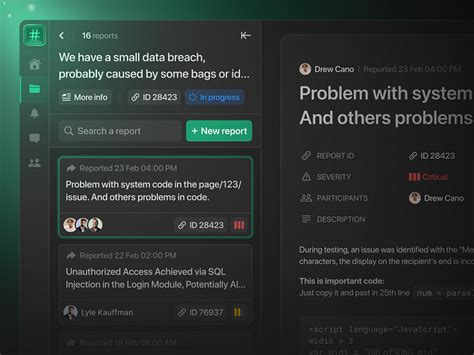 Pentest The Platform For Penetration Test Reports By Serhii Huba For Equal On Dribbble